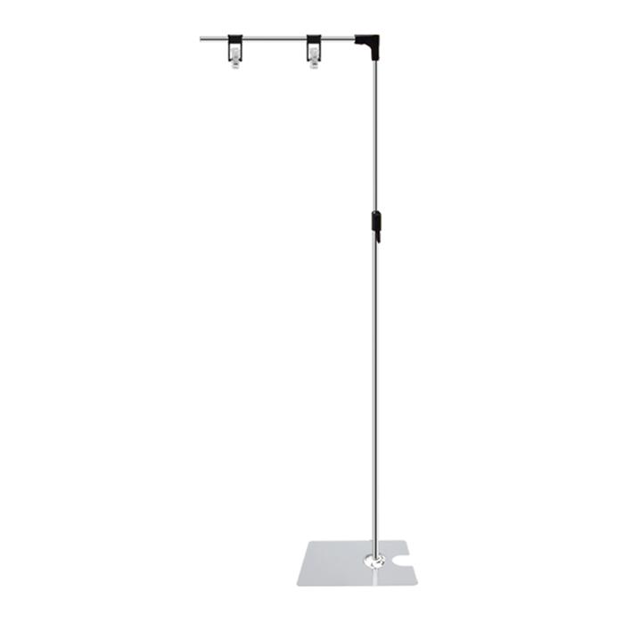 Stainless Steel Adjustable L Shape Poster Display Stand
