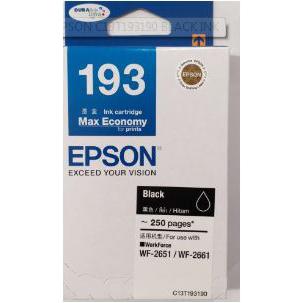 Epson 193 Black Ink Cartridge C13T193190