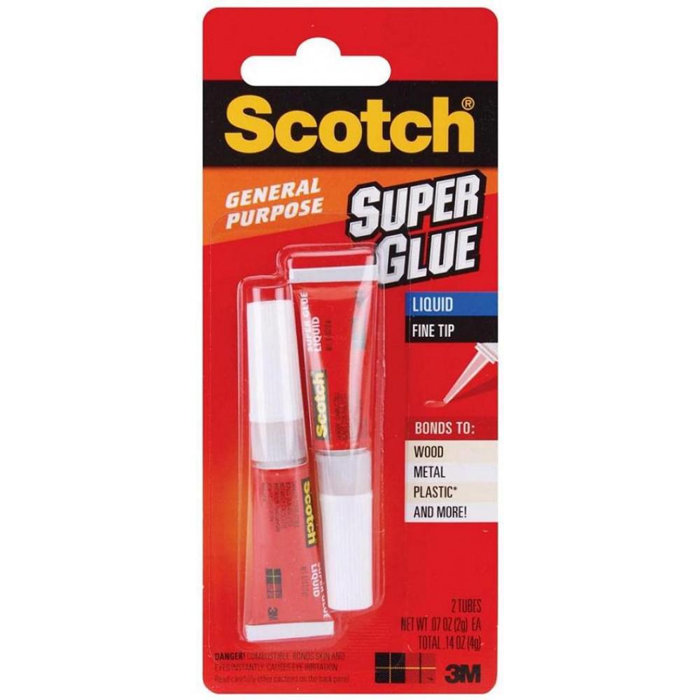 3M SCOTCH GENERAL PURPOSE SUPER GLUE LIQUID AD117