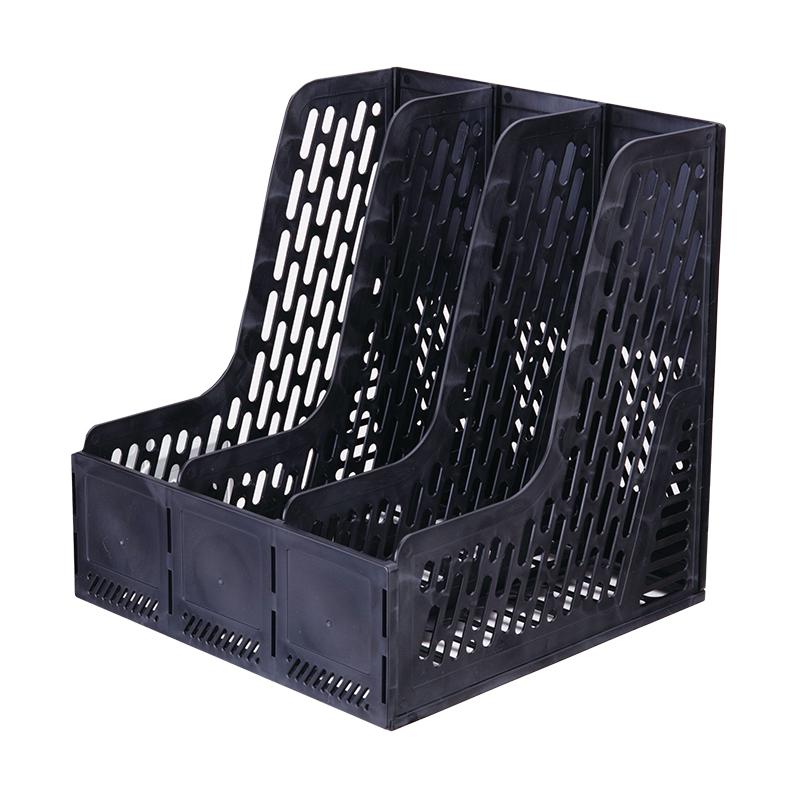 Deli 3 Compartment Magazine Holder 9845