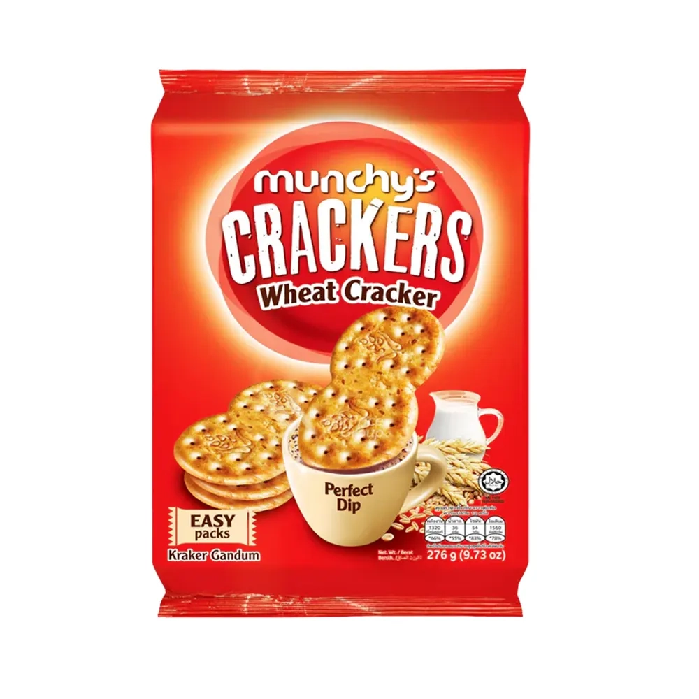 Munchys Wheat Crackers 276g – Wholesome Snack Choice