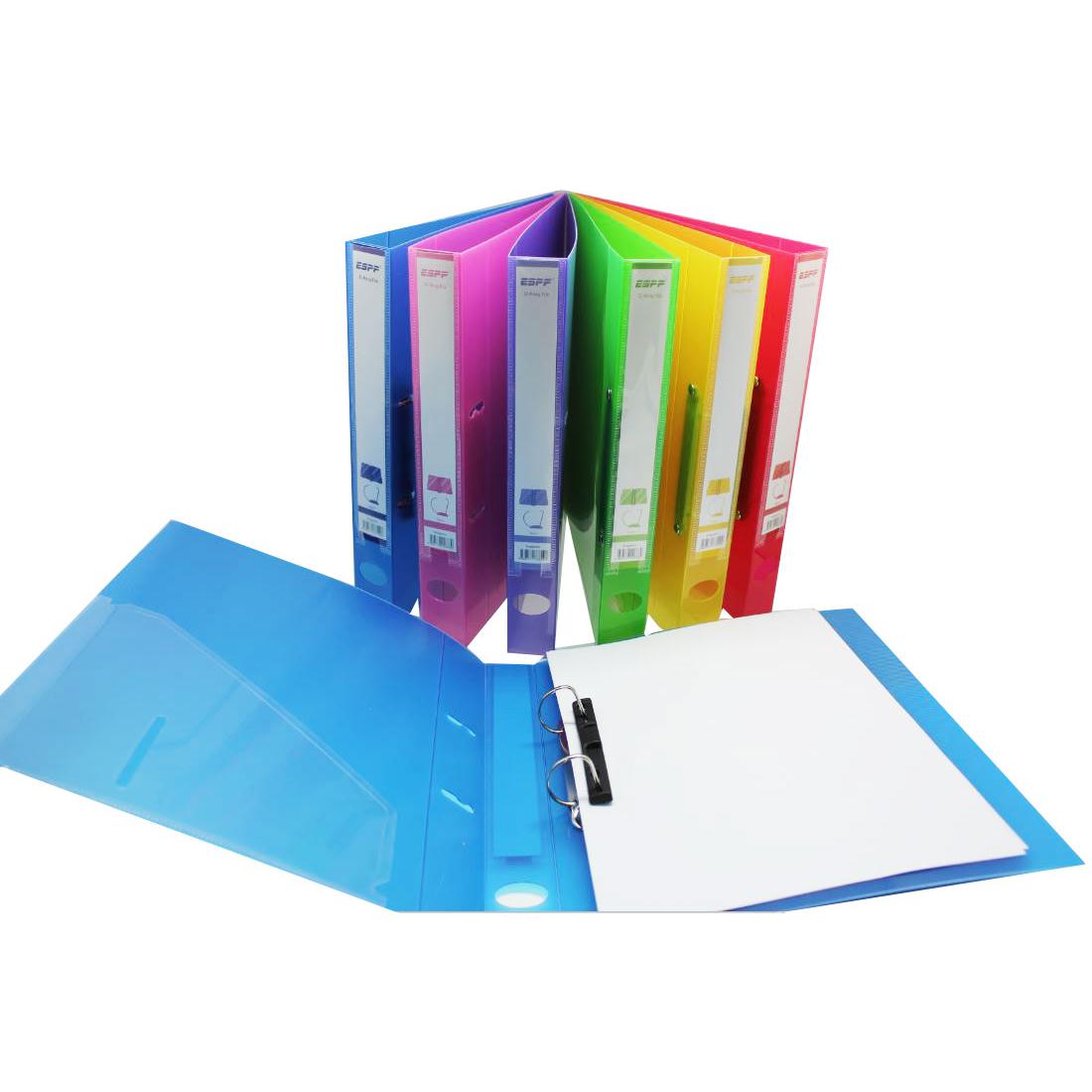 ESPP PP D Ring Clamp File Translucent A4 T82D ESPP PP D Ring Clamp File Translucent A4 T82D